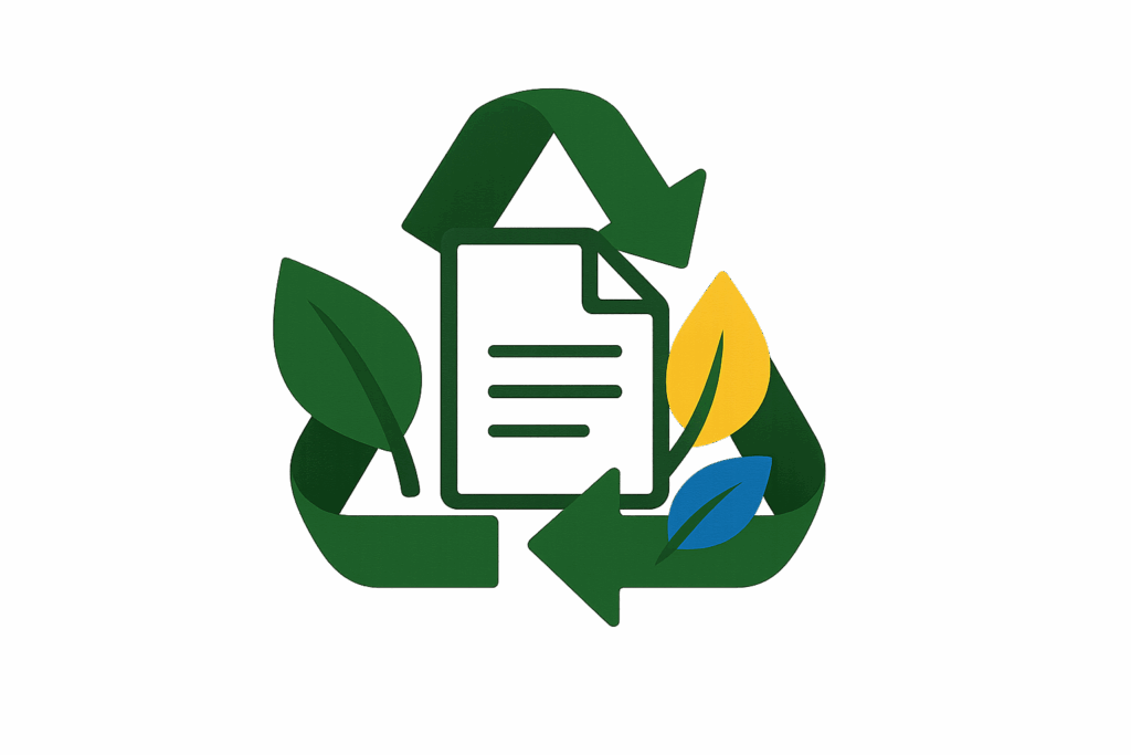Logo recyclage papier : Comment reconnaître les papiers recyclables ...